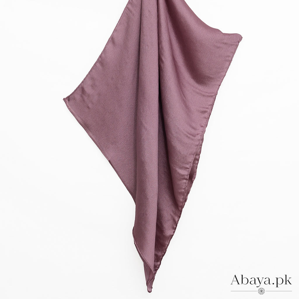 Satin Silk - Mauve – Abaya.pk