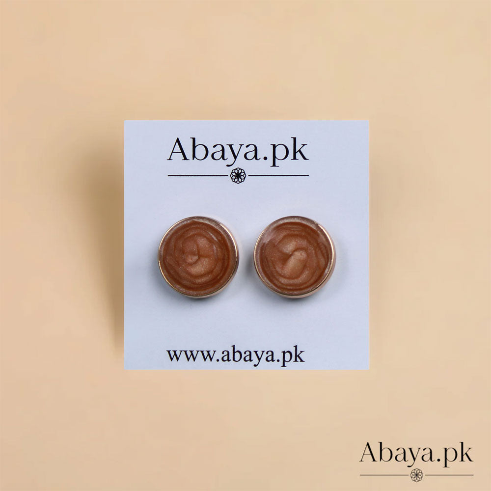 RIPPLE - BROWN MAGNET PINS – Abaya.pk