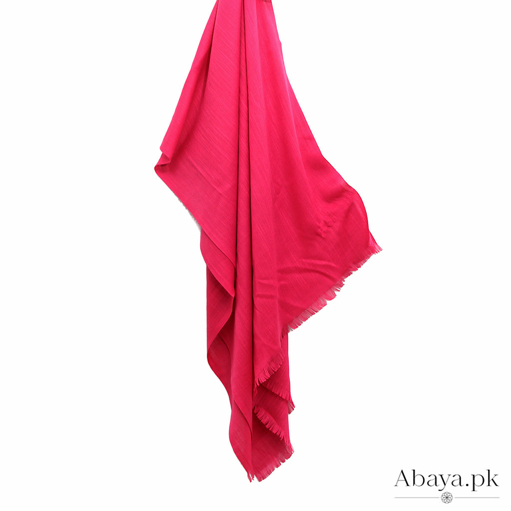 Texture Turkish - Hot Pink – Abaya.pk