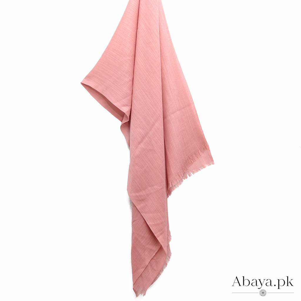 Texture Turkish - Rose pink – Abaya.pk