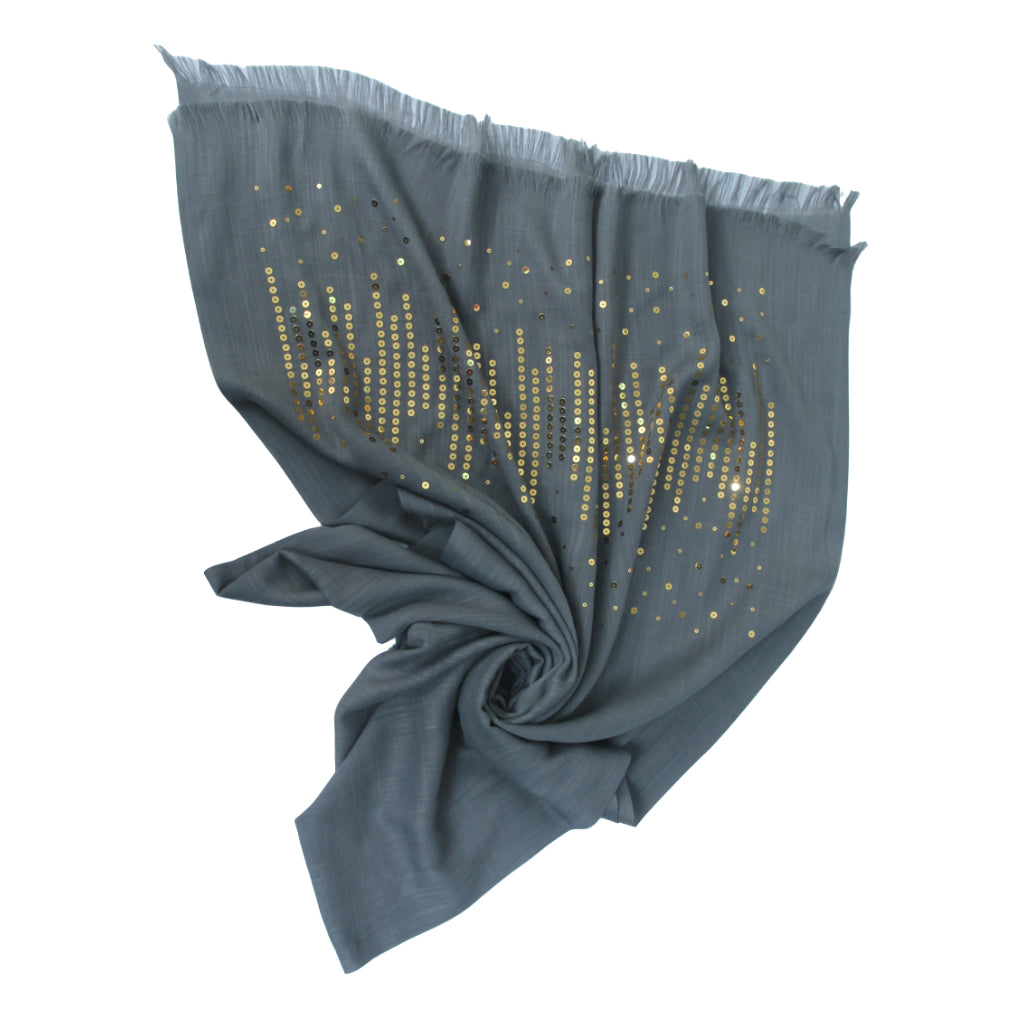 Trukish Square-Strip-Grey – Abaya.pk