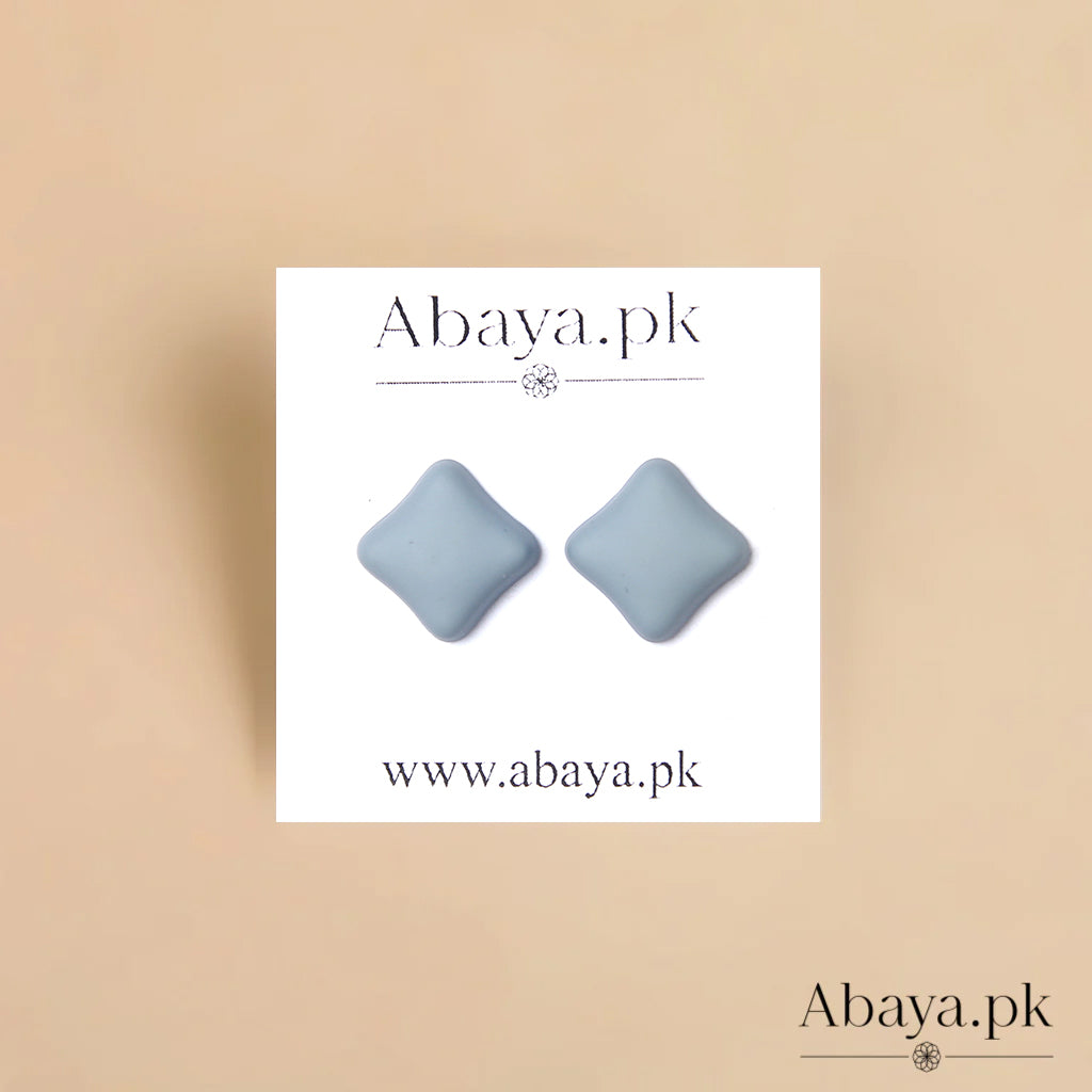 Matte Squre - Irish Grey Magnet Pins – Abaya.pk