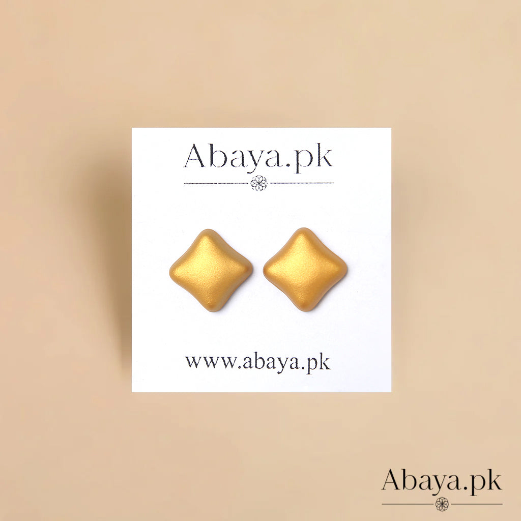 Matte Squre - Rose Gold Magnet Pins – Abaya.pk