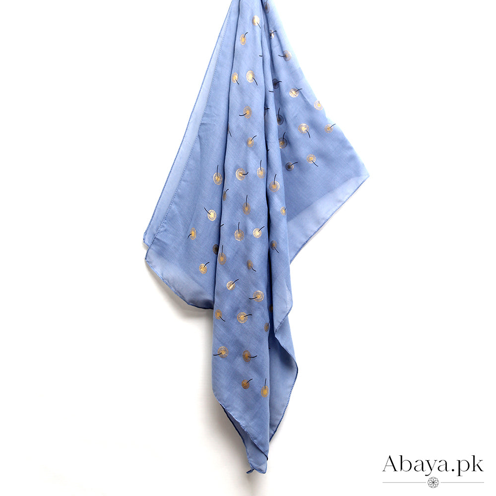 Ophelia Lawn Ink Blue – Abaya.pk